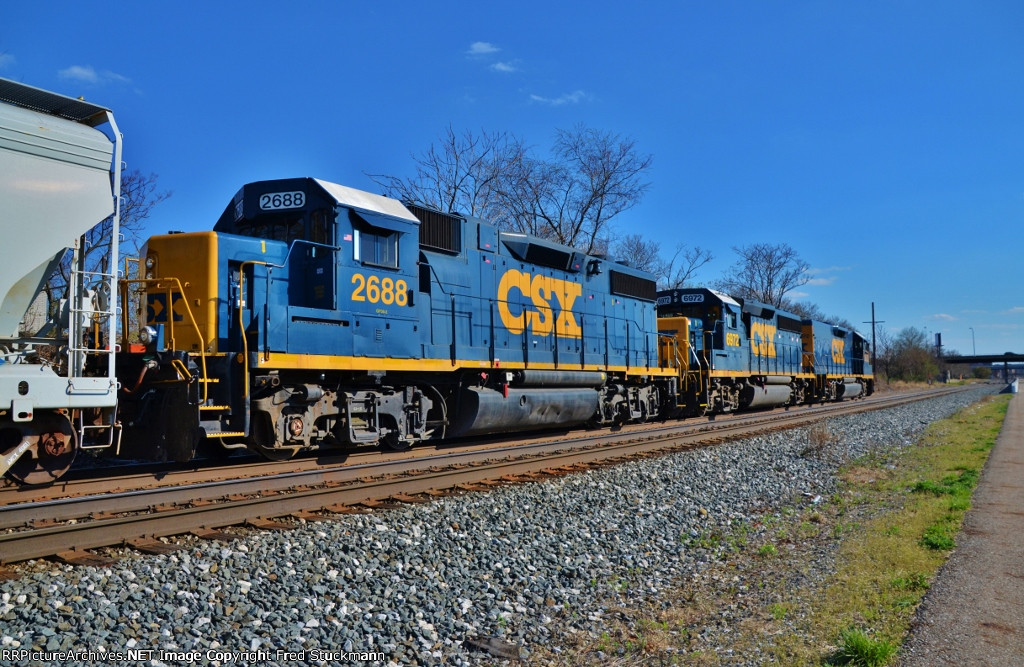 CSX 2688 is working now.